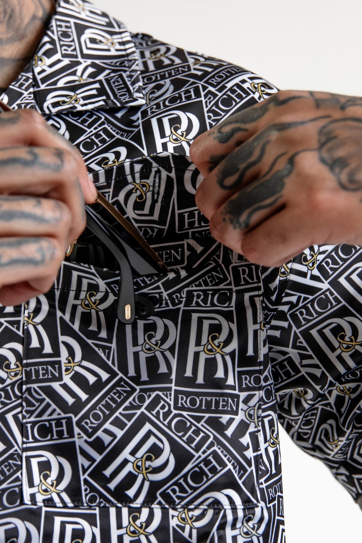 Double R Shorts Set | Rich & Rotten