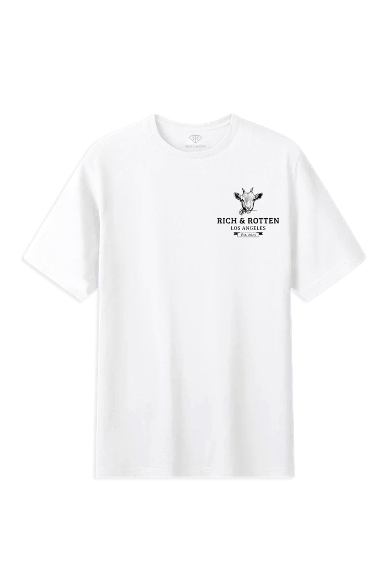 "Goat" Heavy Tee | Rich & Rotten